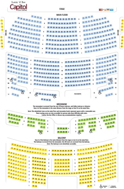 Plan Your Visit | Capitol Civic Centre